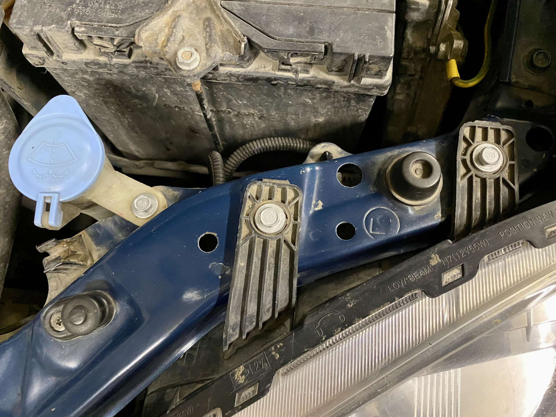 Замена болтов крепления — Chevrolet Lacetti Sedan, 1,6 л, 2008 года ...