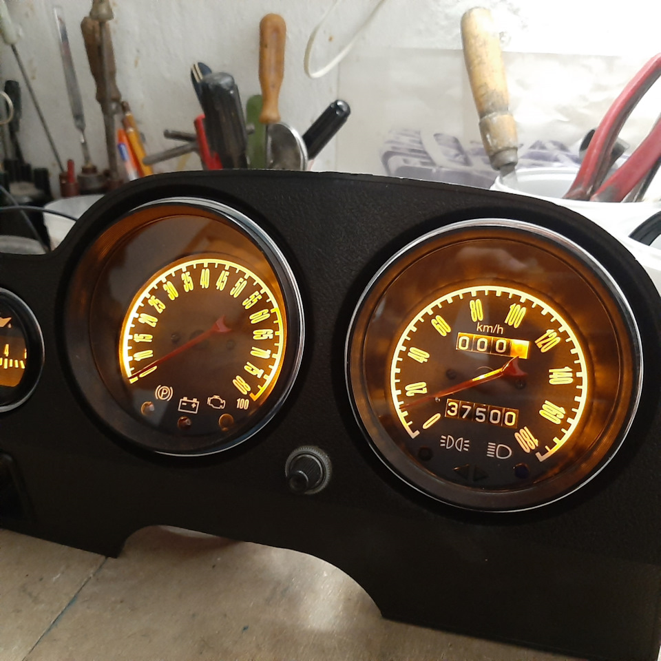 Шкалы и приборка Ваз 2106 под мустанг — Lada 2101, 1,6 л, 1976 года ...