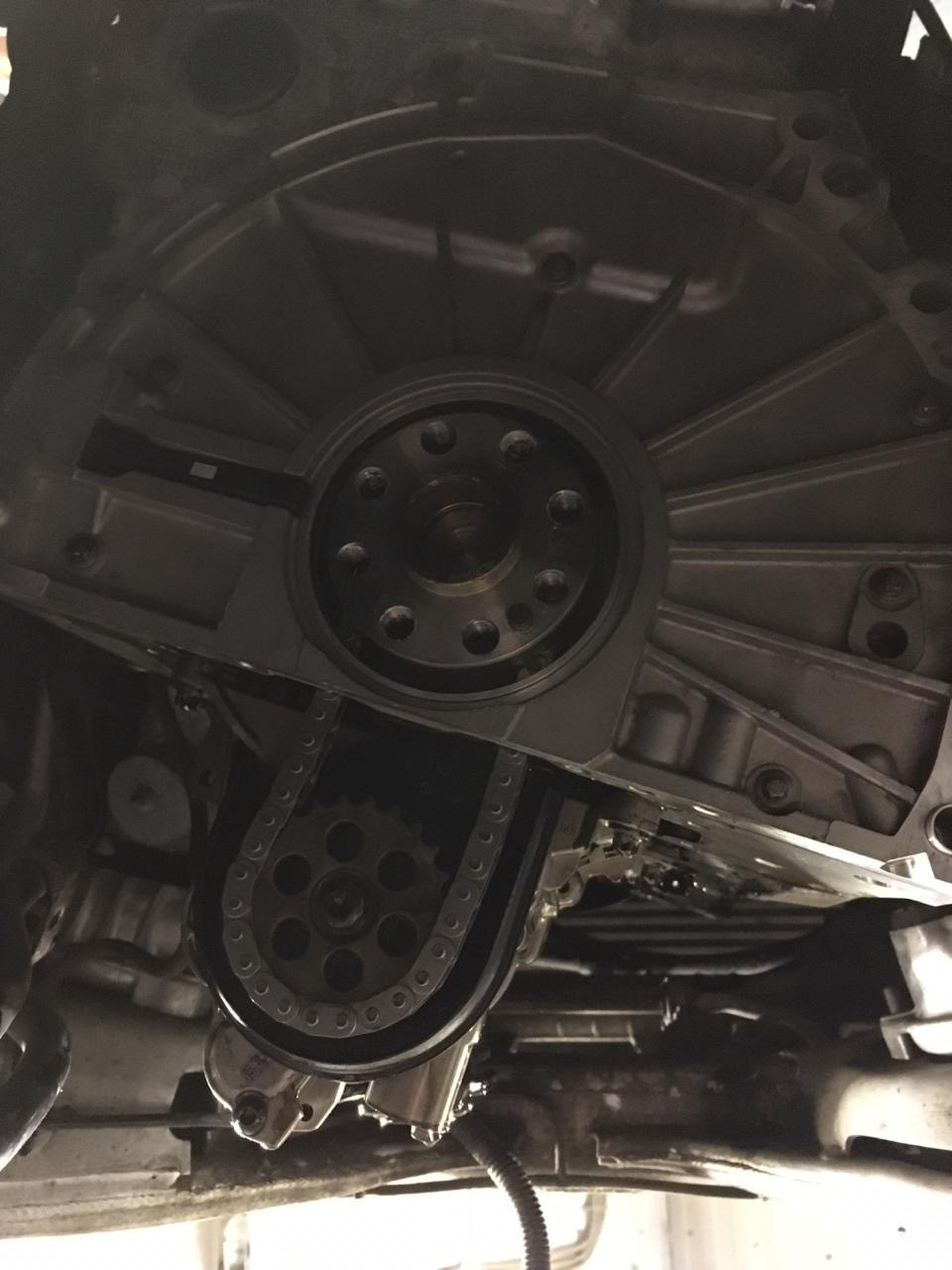 Замена цепей на N57 — BMW 5 series (F10), 3 л, 2010 года | плановое ТО ...