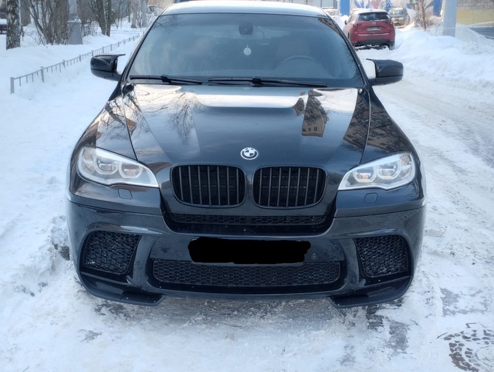 Бампер М-Perfomance — BMW X6 (E71/E72), 3 л, 2012 года | тюнинг | DRIVE2