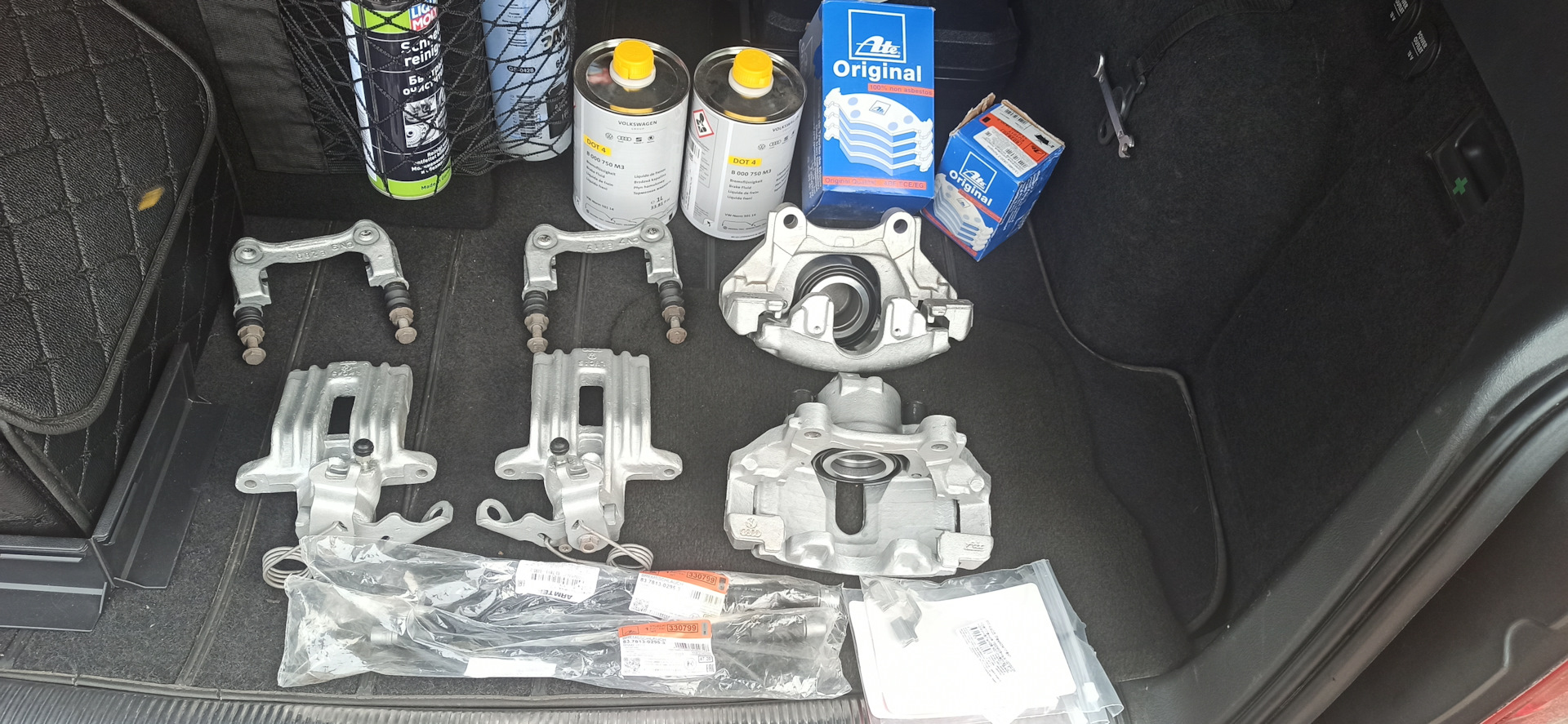 Тормоза 312мм. Тотальный ребилд! Замена всего в круг. — Volkswagen ...