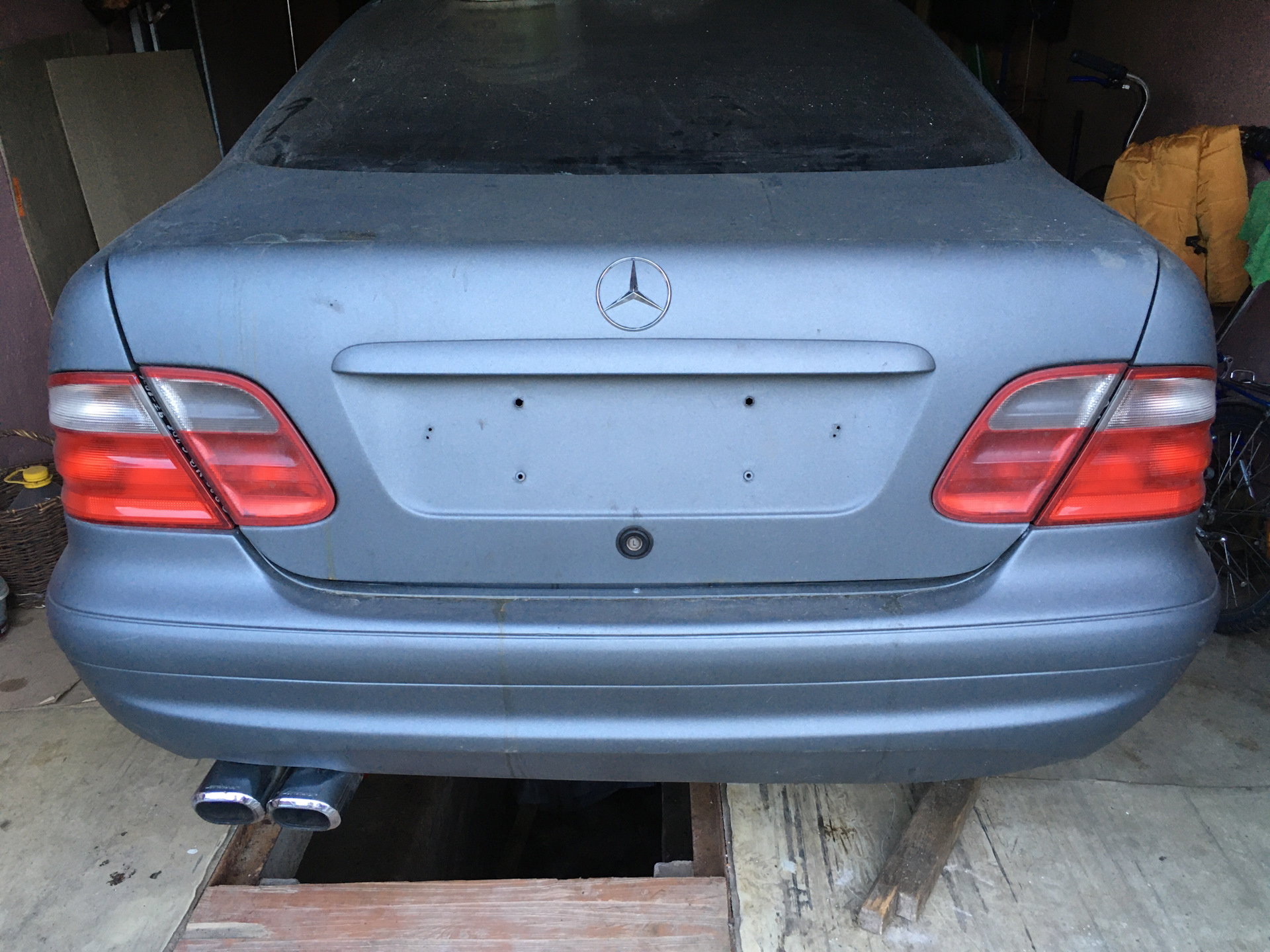 Выхлоп w208 clk Lorinser — Mercedes-Benz CLK (W208), 2,3 л, 2000 года ...