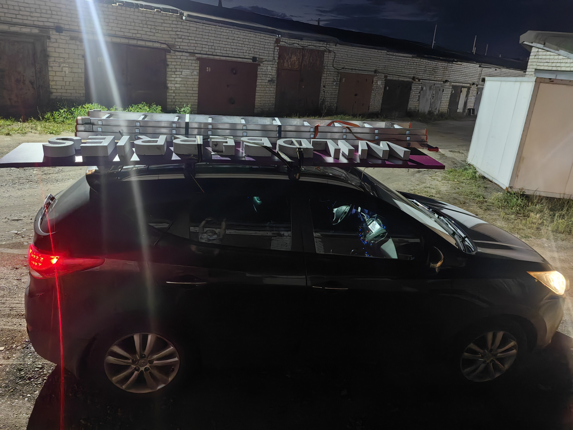 Багажник то что надо))) — Hyundai ix35, 2 л, 2010 года | аксессуары ...