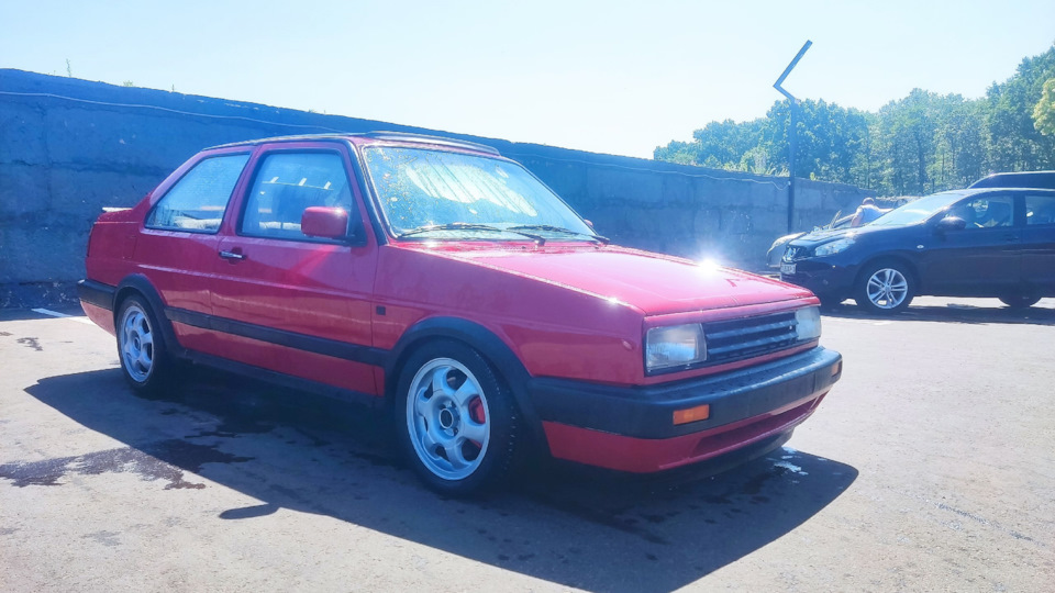 Регтоп (RagTop), первая мойка — Volkswagen Jetta II, 2 л, 1985 года ...