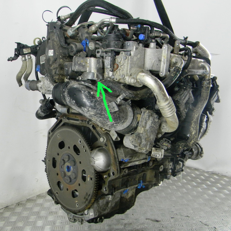 Охладитель EGR снять/поставить — Chevrolet Captiva (1G), 2,2 л, 2013 ...