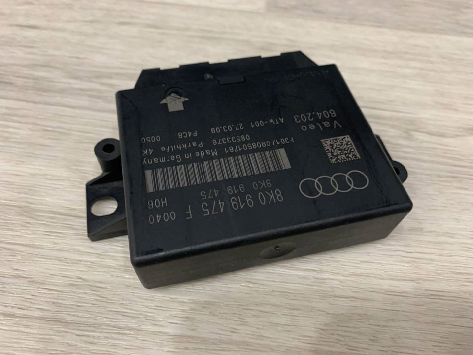 8K0919475F Блок управления парктроника Audi A5 VAG | Запчасти на DRIVE2