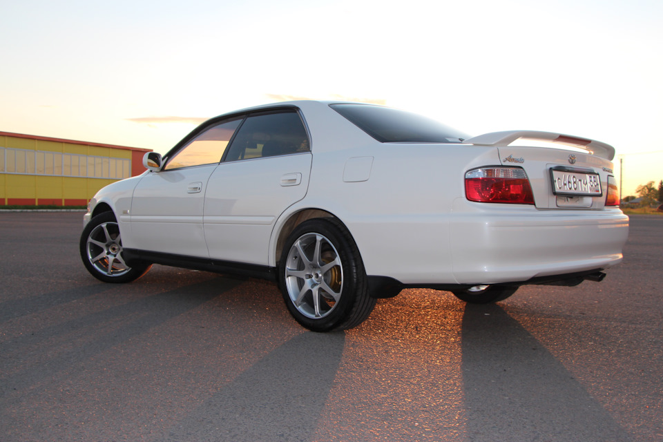 AVS Model 7. — Toyota Chaser (100), 2 л, 2000 года | колёсные диски ...