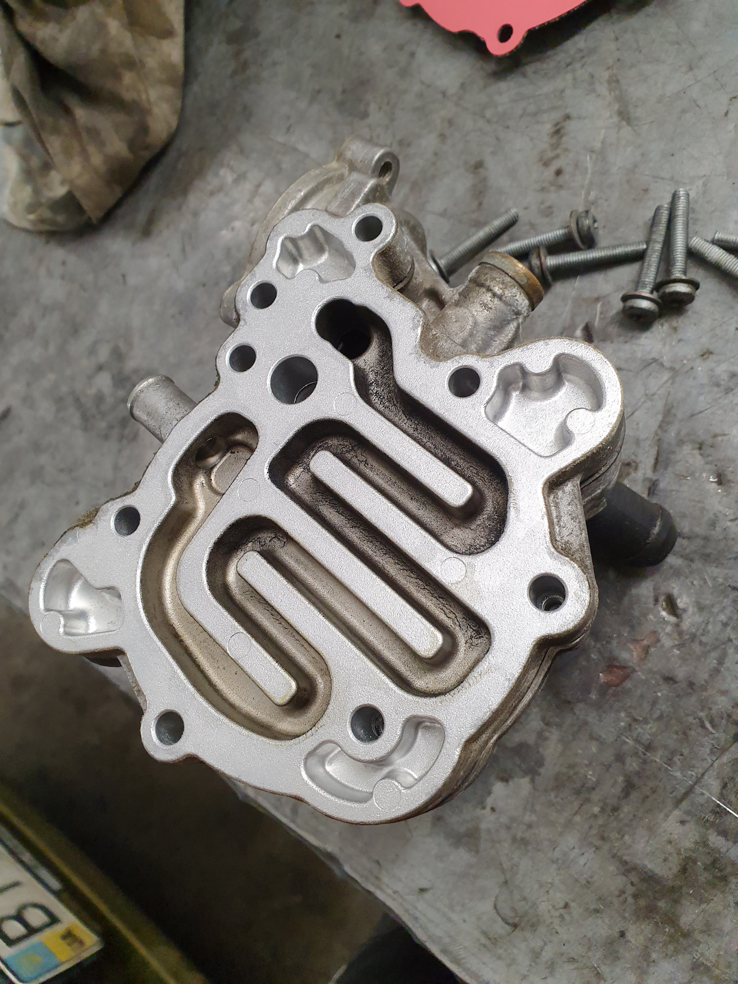 Замена масла и ТО + замена кольца зажигания и прокладки клапанной ...