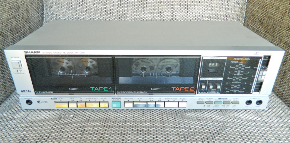 1985 Sharp RT-1010H(S) Double Stereo Cassette Deck — Сообщество «Клуб ...