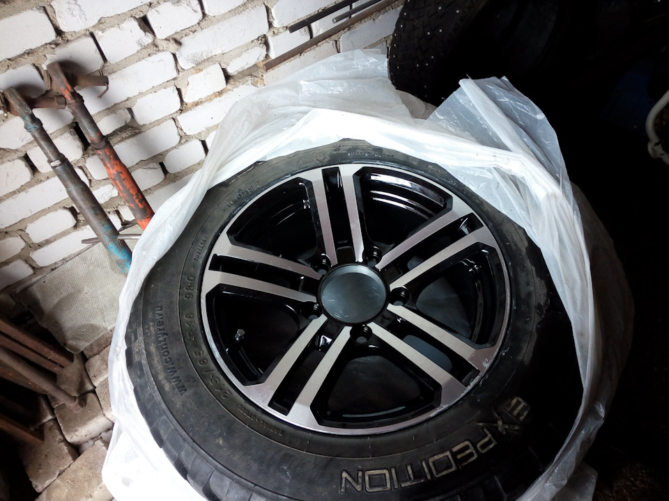 Диски на лето К&К Палладика — Chevrolet Niva, 1,7 л, 2011 года ...