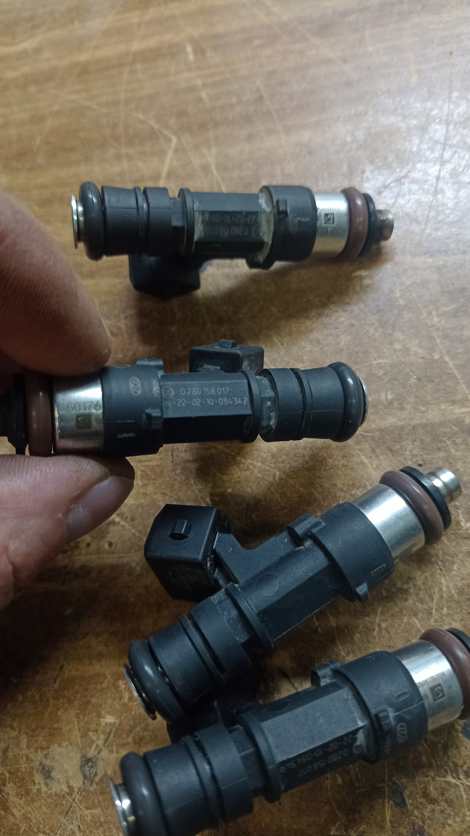 0280158017 Форсунка бензиновая BOSCH | Запчасти на DRIVE2