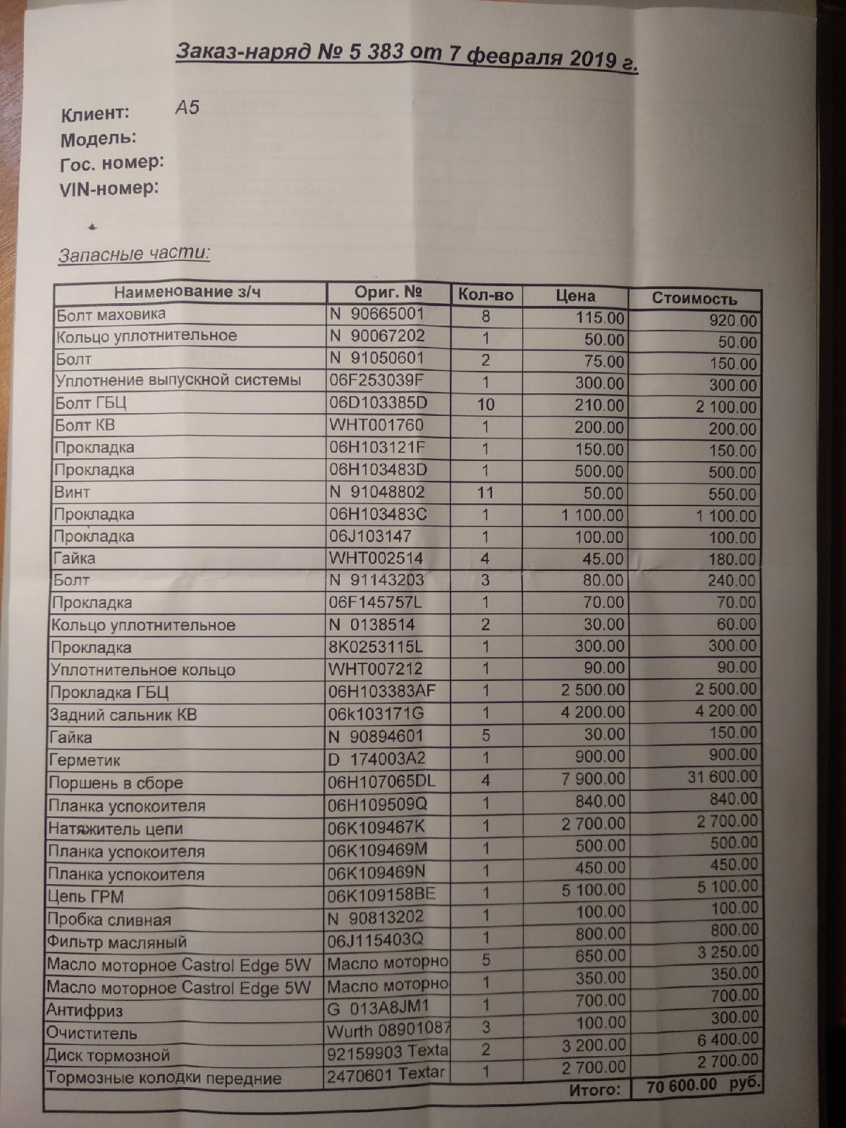 МАСЛОЖЕР — 100 000р и проблемы нет! — Audi A5 (1G), 1,8 л, 2011 года ...