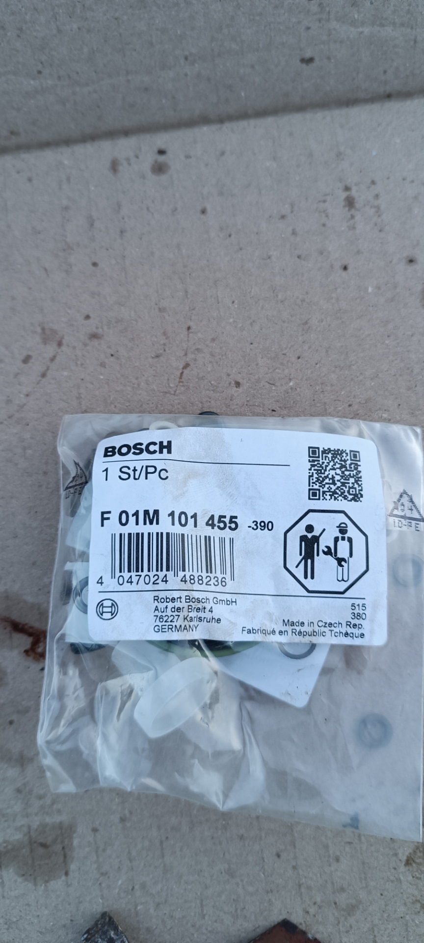 F01M101455 Комплект деталей BOSCH | Запчасти на DRIVE2