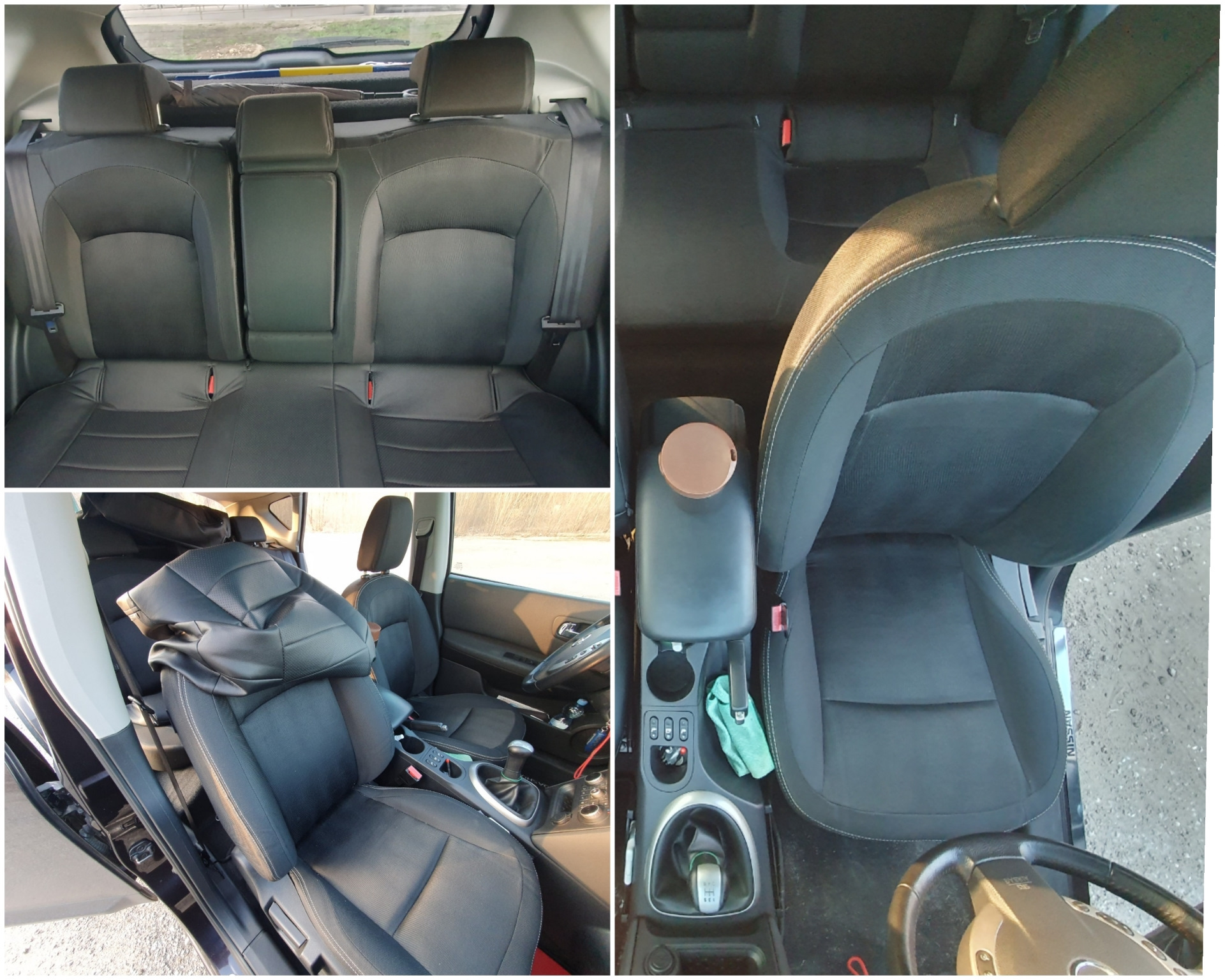 Передние задние брызговики / долой чехлы — Nissan Qashqai (1G), 1,6 л ...