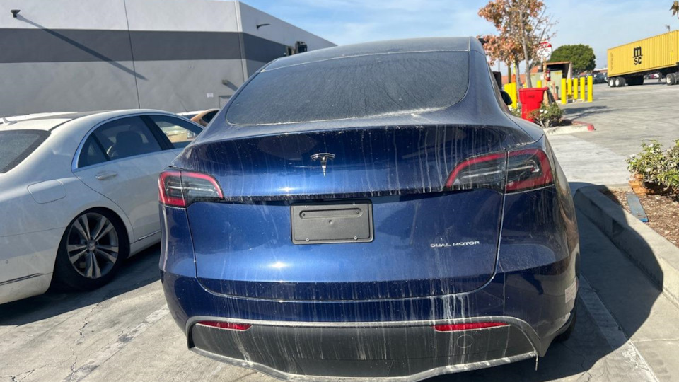 Tesla Model Y электрический 2023 | Deep Blue Metallic LR на DRIVE2