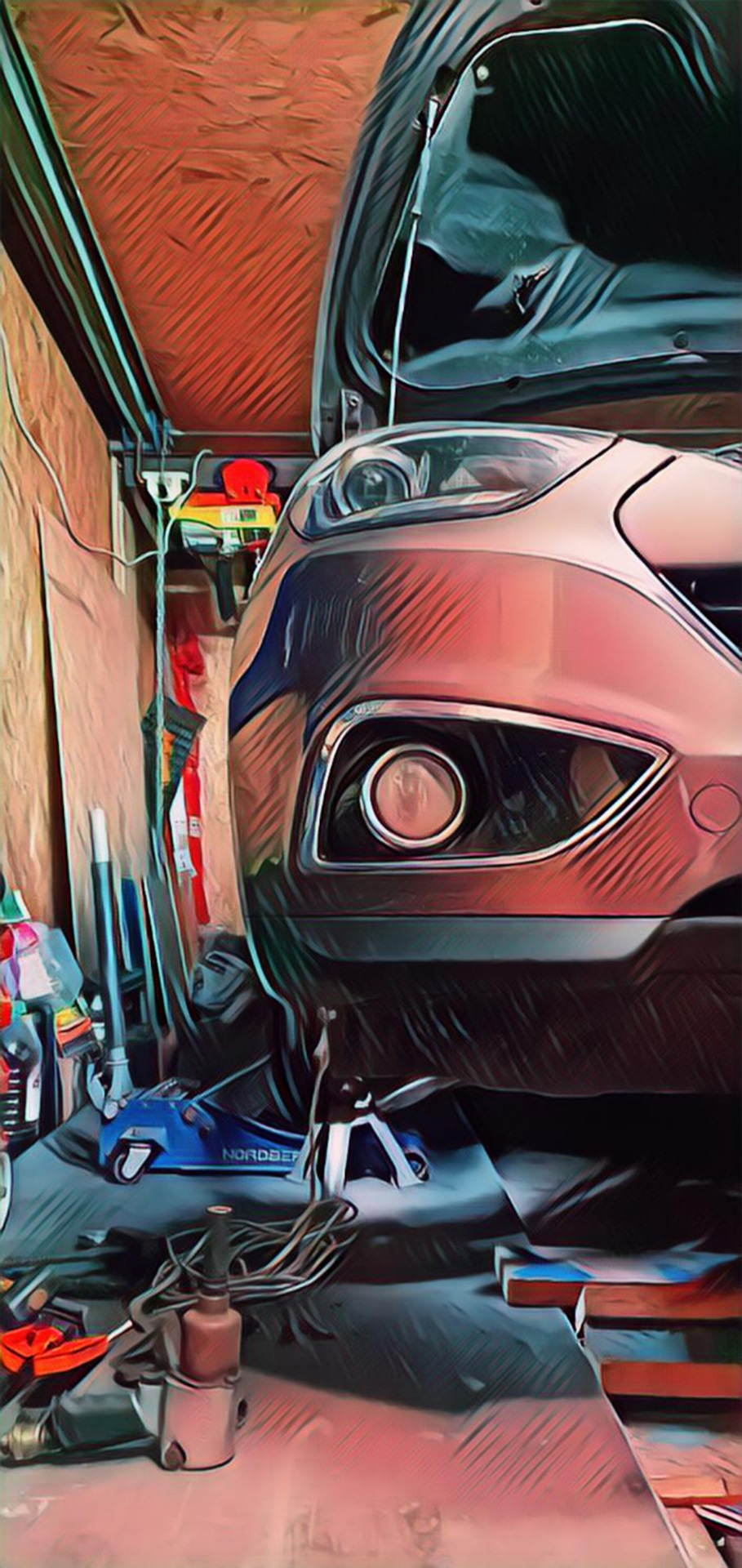Колодки и тормозные диски — Hyundai ix35, 2 л, 2014 года | расходники ...