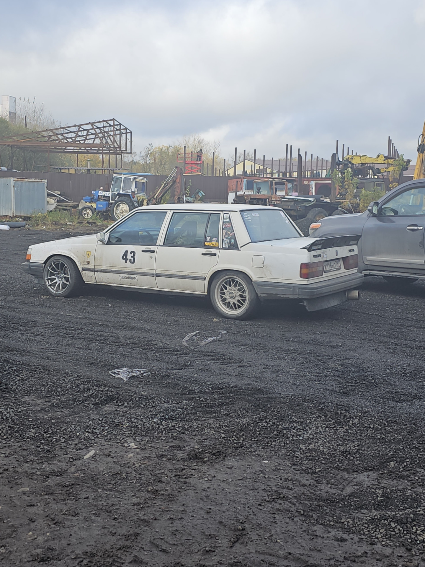 Новые колеса work emotion r17 9j — Volvo 740, 2,3 л, 1992 года ...