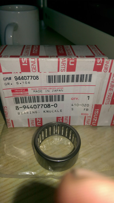 94407708 Подшипник приводного вала GM | Запчасти на DRIVE2