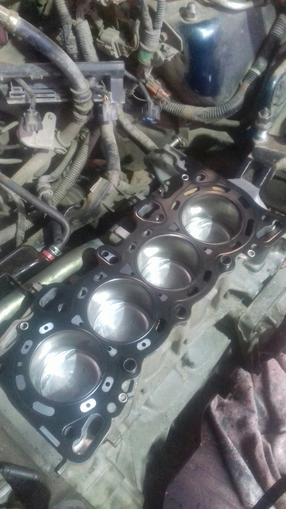 Капитальный ремонт двс — Honda Integra Db6 Db9 1 6 л 1996 года