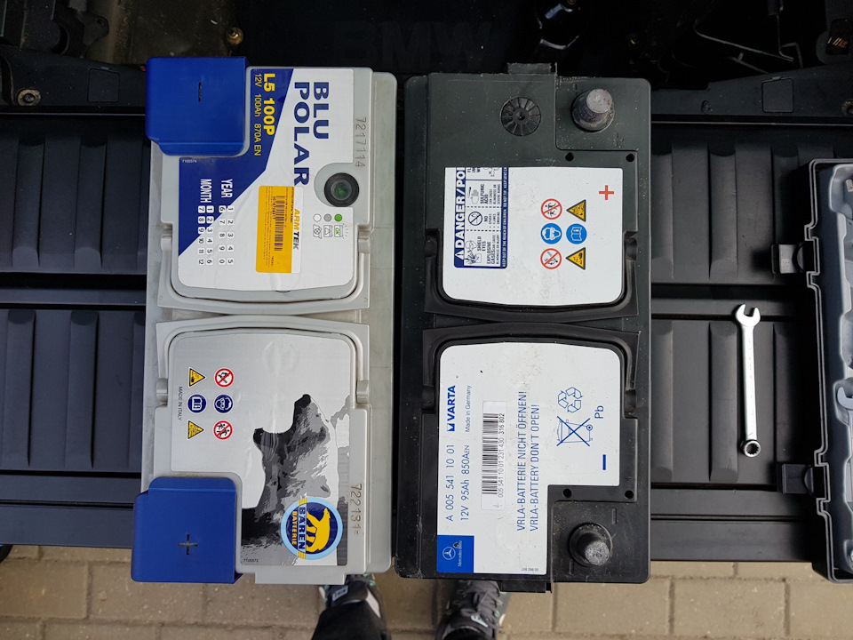 A0055411001 Стартерная аккумуляторная батарея Mercedes | Запчасти на DRIVE2