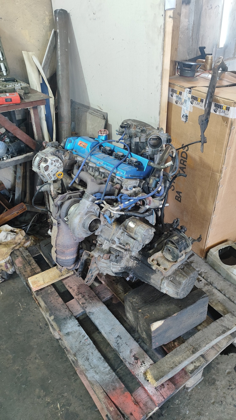 Свап на 3S-GTE 4Gen. Часть 2 — Toyota Sprinter Trueno (111), 2 л, 1998 ...