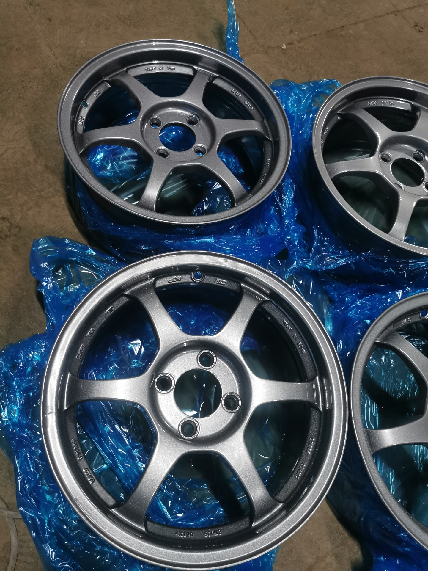 Новые колеса, SSR Type-C R15 7/7.5j — Toyota Sprinter (100), 1,3 л ...