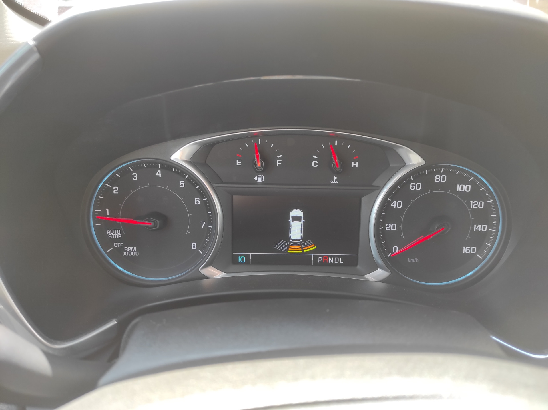 Парктроник Chevrolet Equinox 1.5 — Chevrolet Equinox (3G), 1,5 л, 2018 ...