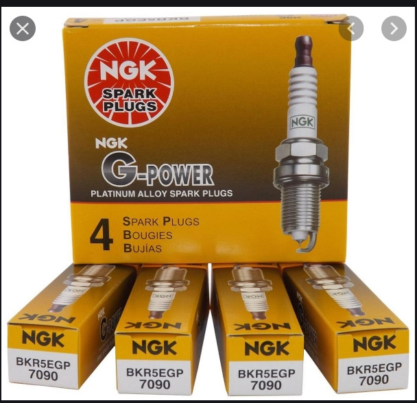 Платиновая свеча зажигания NGK G-Power BKR5EGP для Mazda 3 BK 1.6 ...