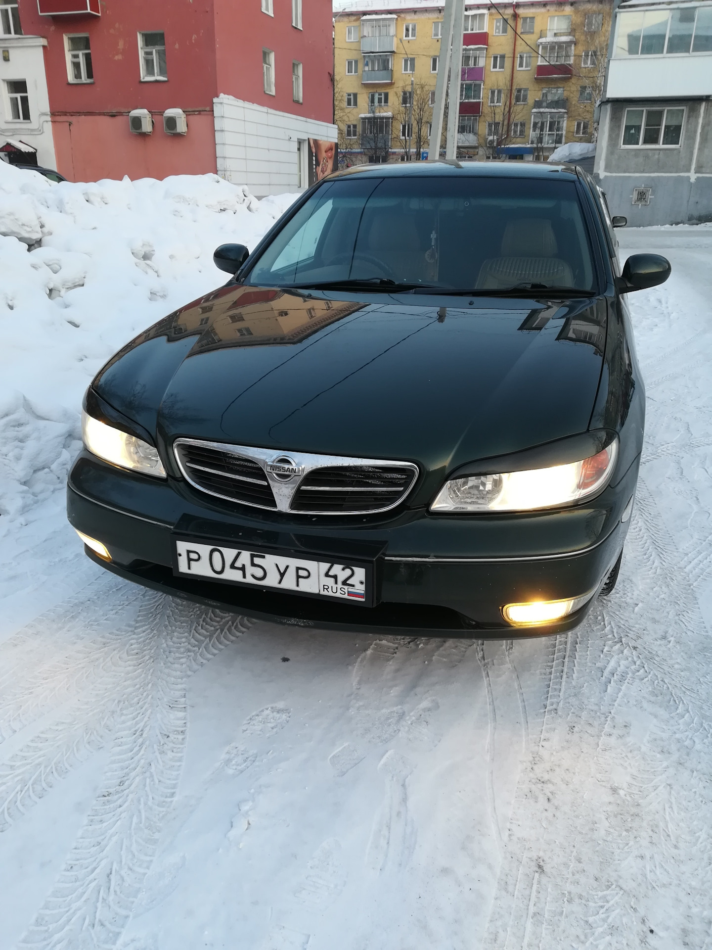 Рамки установлены. — Nissan Cefiro (A33), 2 л, 2001 года | тюнинг | DRIVE2