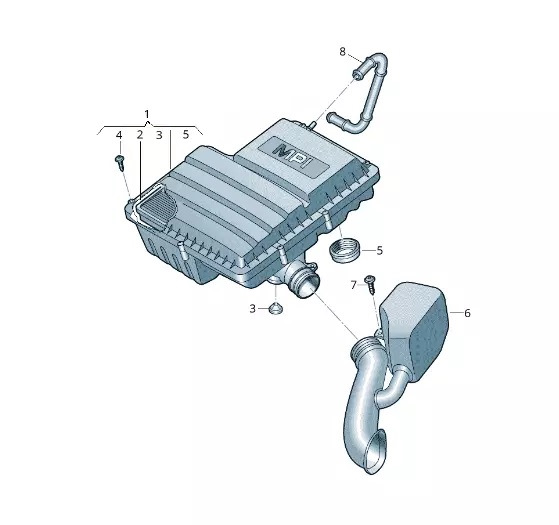 04E103560 Шланг VAG | Запчасти на DRIVE2