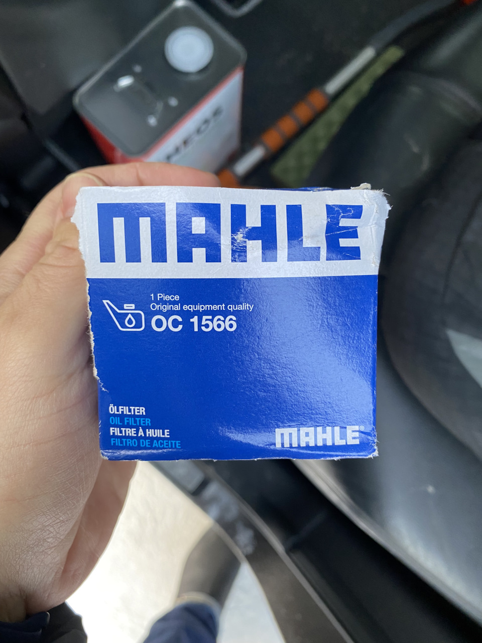 OC1566 Масляный фильтр MAHLE KNECHT | Запчасти на DRIVE2