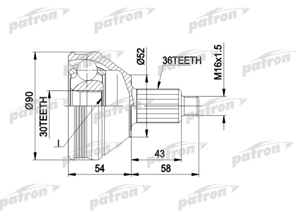 6Q0498099E Шрус наружный, комплект VAG | Запчасти на DRIVE2