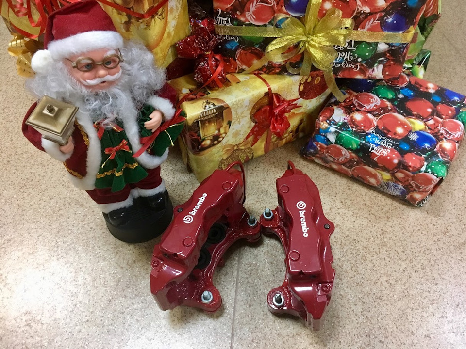 BREMBO 4pot, часть 2 — задняя ось — Porsche Cayenne/Audi Q7/Touareg ...