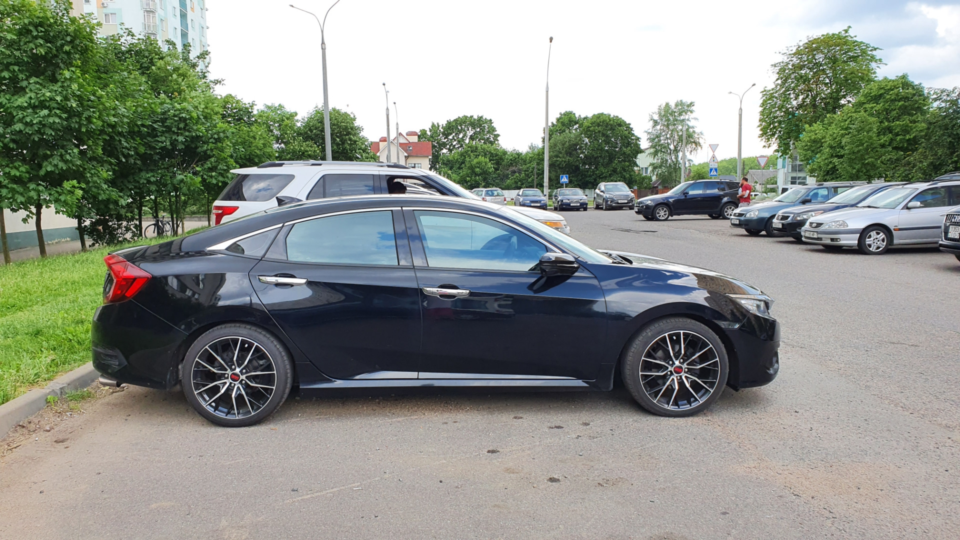 Пружины, задние от SI — Honda Civic 4D (10G), 1,5 л, 2017 года | тюнинг ...