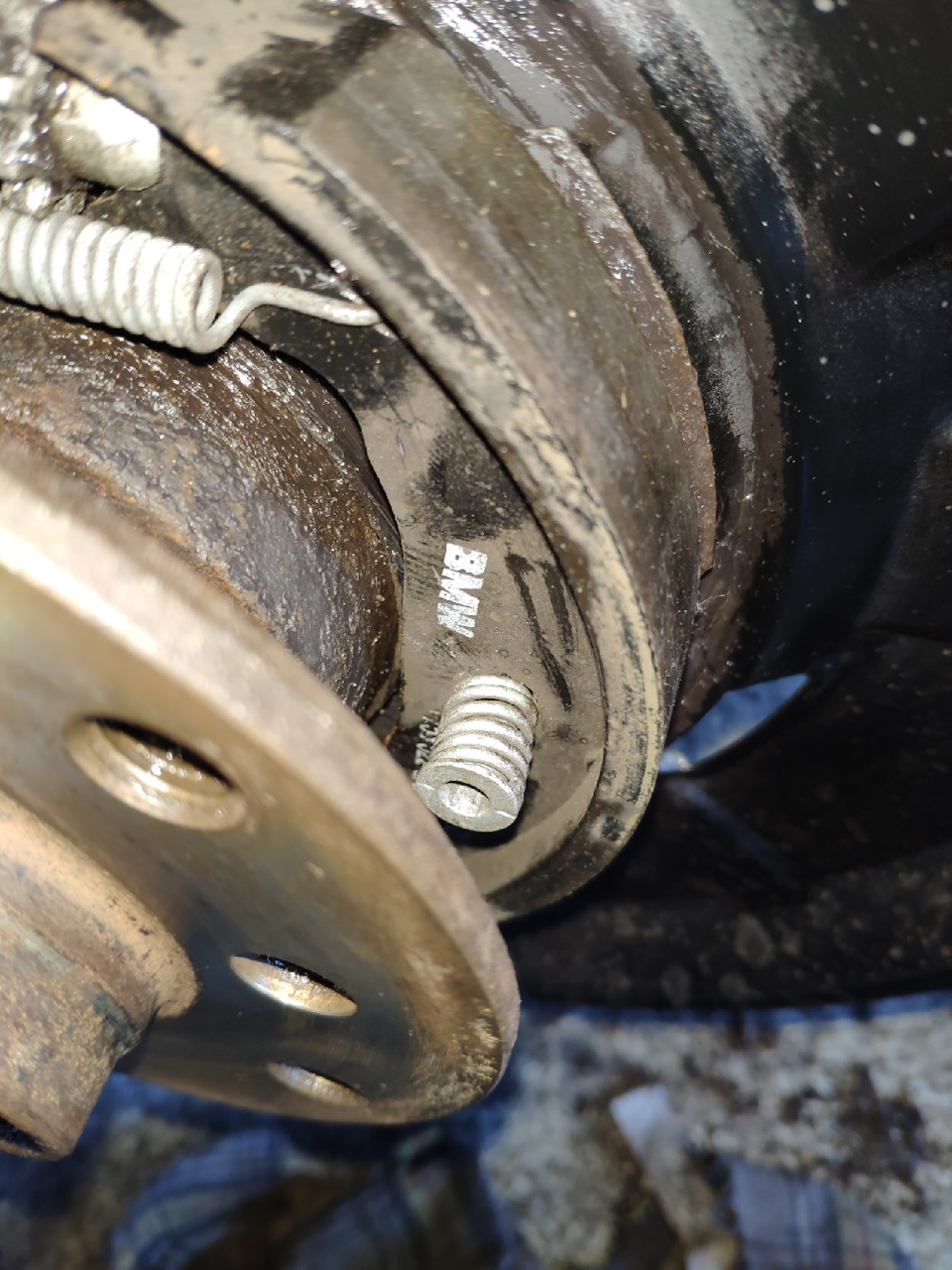 Тормоза+ручник+щитки — BMW 3 series (E90), 2 л, 2009 года | расходники ...