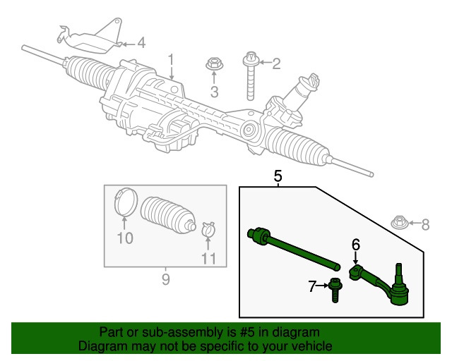 32106799965 Поперечная рулевая тяга П BMW | Запчасти на DRIVE2