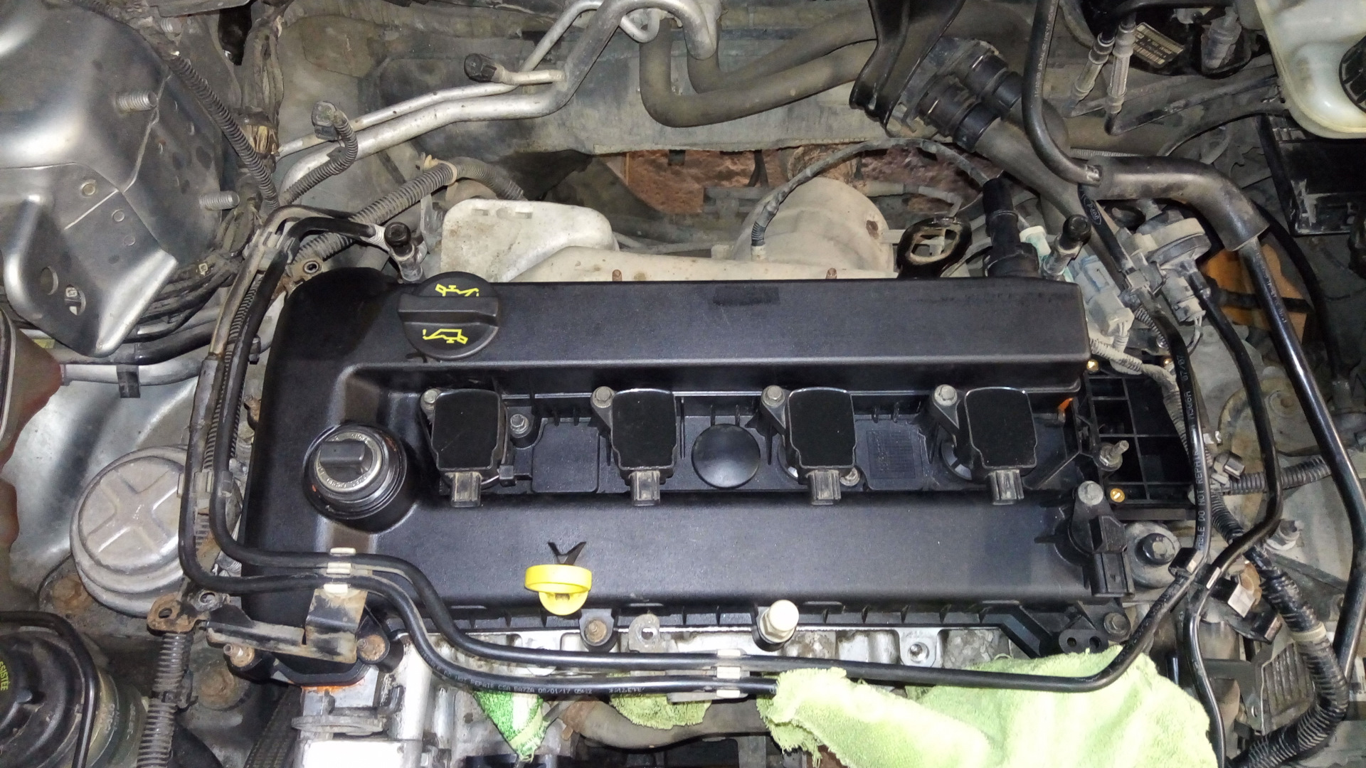 Прокладка Клапанной крышки, датчика VCT, масло и фильтра. — Ford Mondeo ...