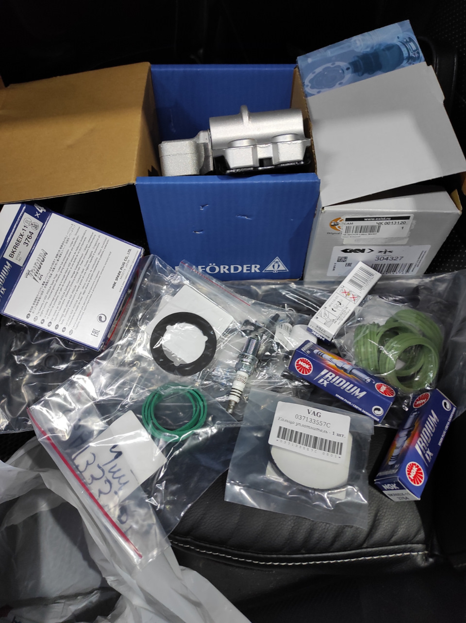 Замена внутреннего ШРУС, прокладки клапанной крышки и тд. — Skoda ...