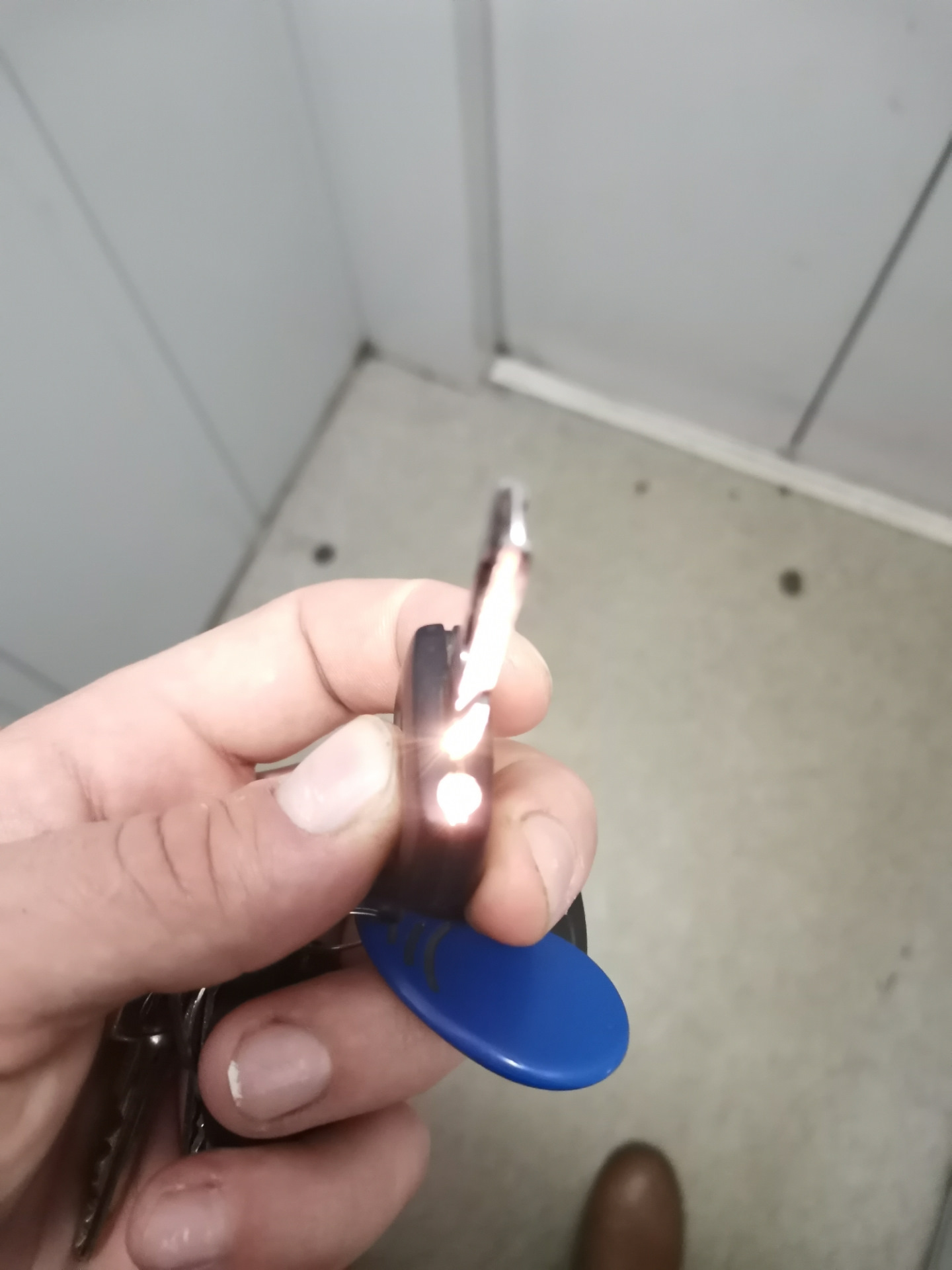 Подсветка в ключе — Volkswagen Sharan (1G), 1,9 л, 1998 года | своими ...