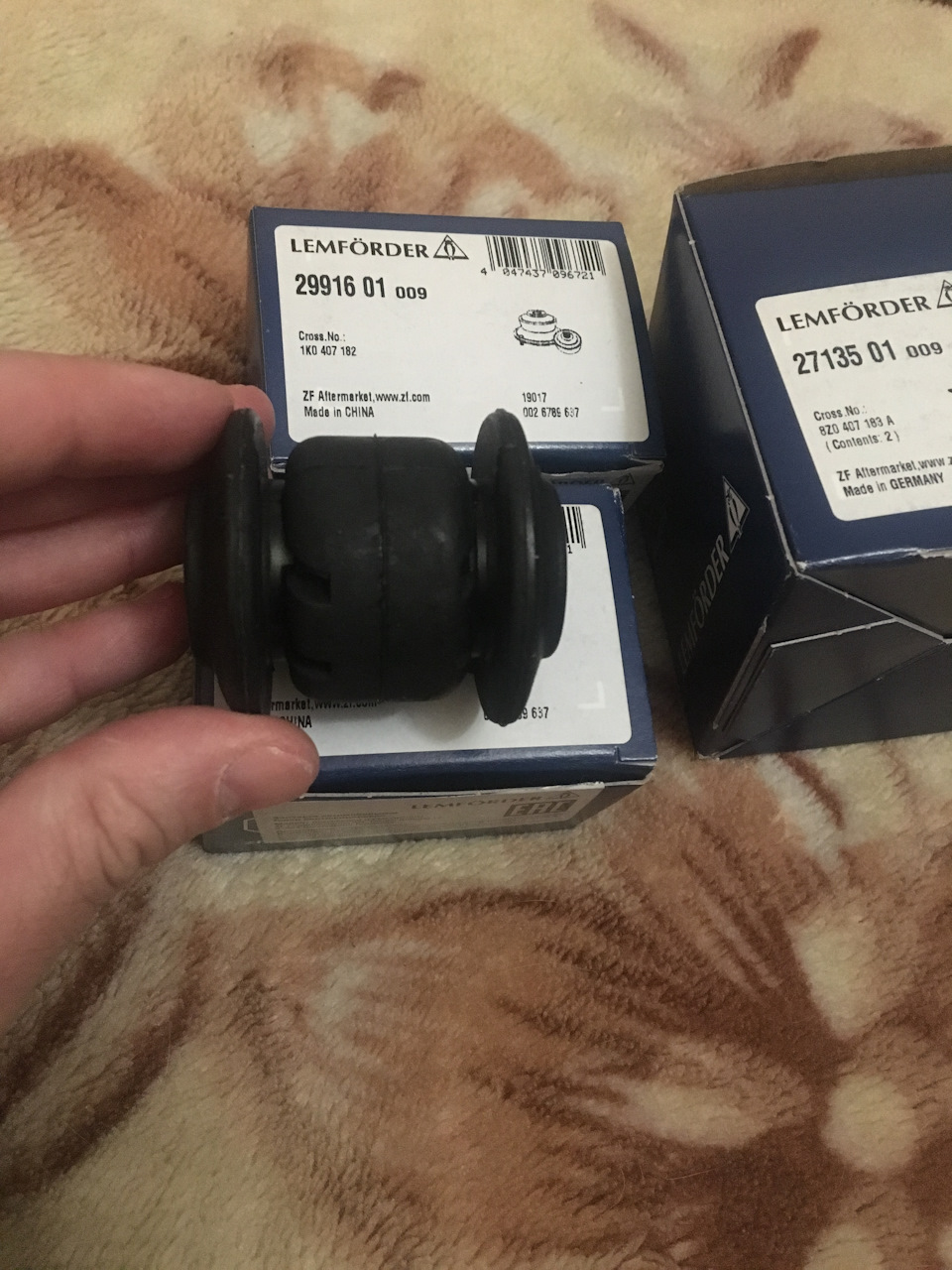 2991601 Сайлентблок рычага подвески LEMFORDER | Запчасти на DRIVE2