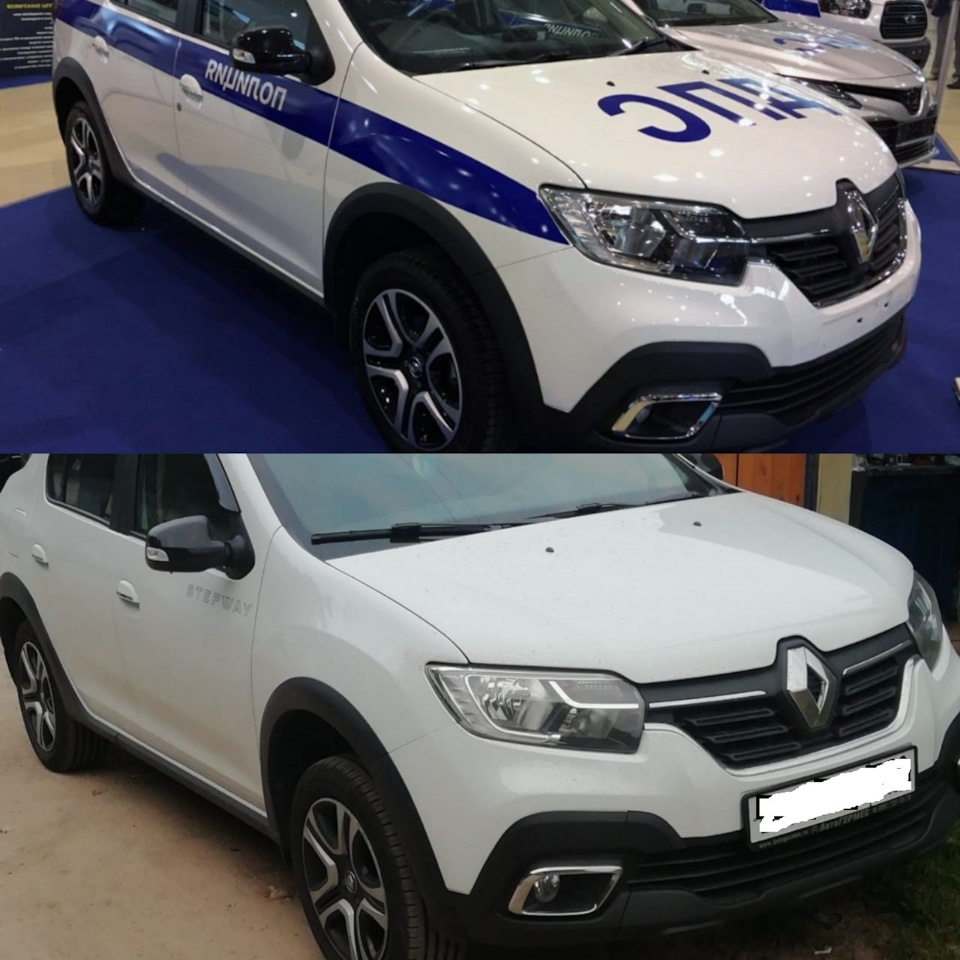 Вариант новой цветовой линейки Рено :) — Renault Logan Stepway, 1,6 л ...