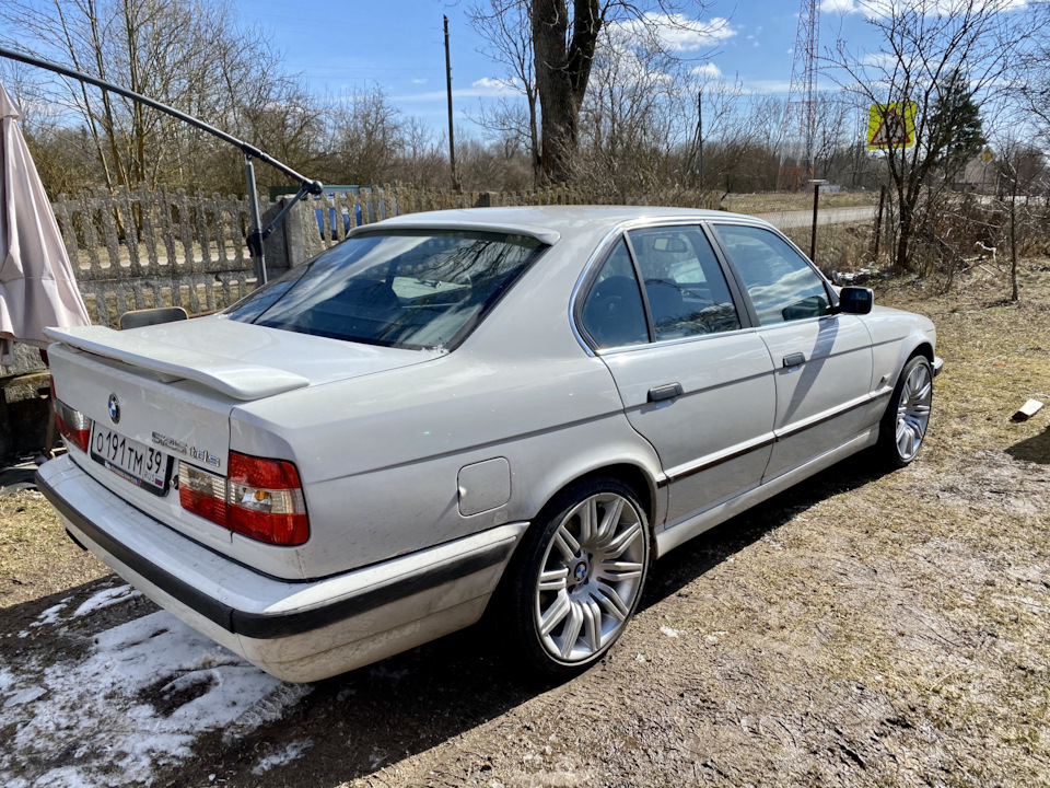 172 Стиль R19 Примерка) — BMW 5 series (E34), 2,5 л, 1995 года ...