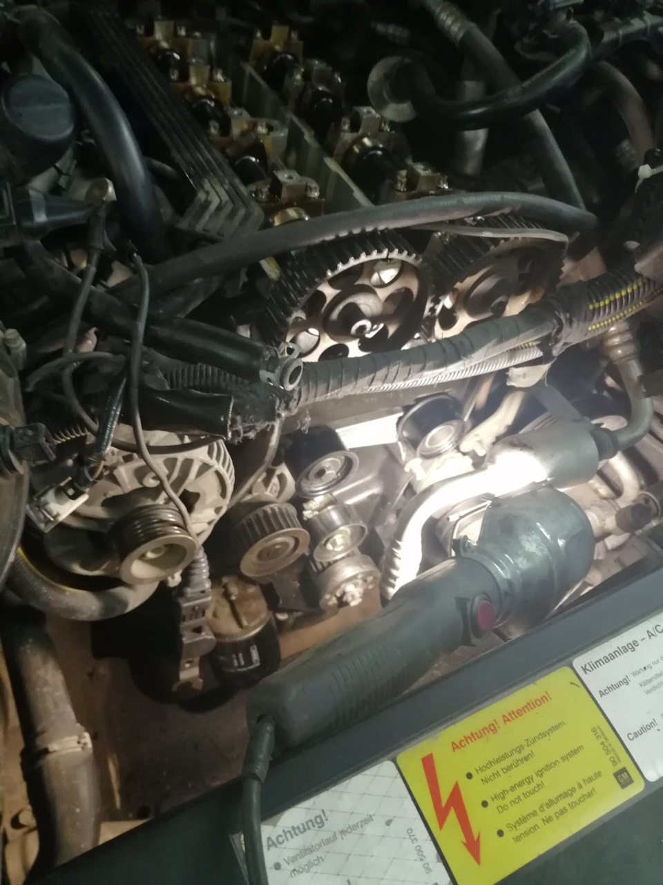 Гидрокомпенсаторы. Отстучали свое. — Opel Omega B, 2 л, 1999 года ...