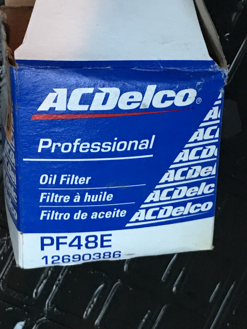 12690386 Фильтр масляный GM | Запчасти на DRIVE2