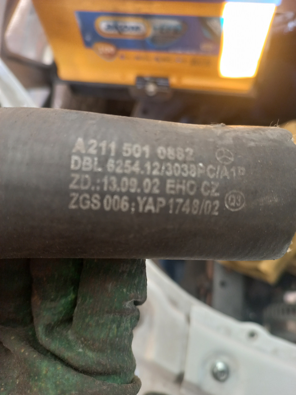 A2115010882 Шланг радиатора Mercedes | Запчасти на DRIVE2