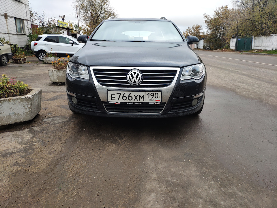 Поменял фары. Выгулял машинку — Volkswagen Passat B6, 2 л, 2009 года ...