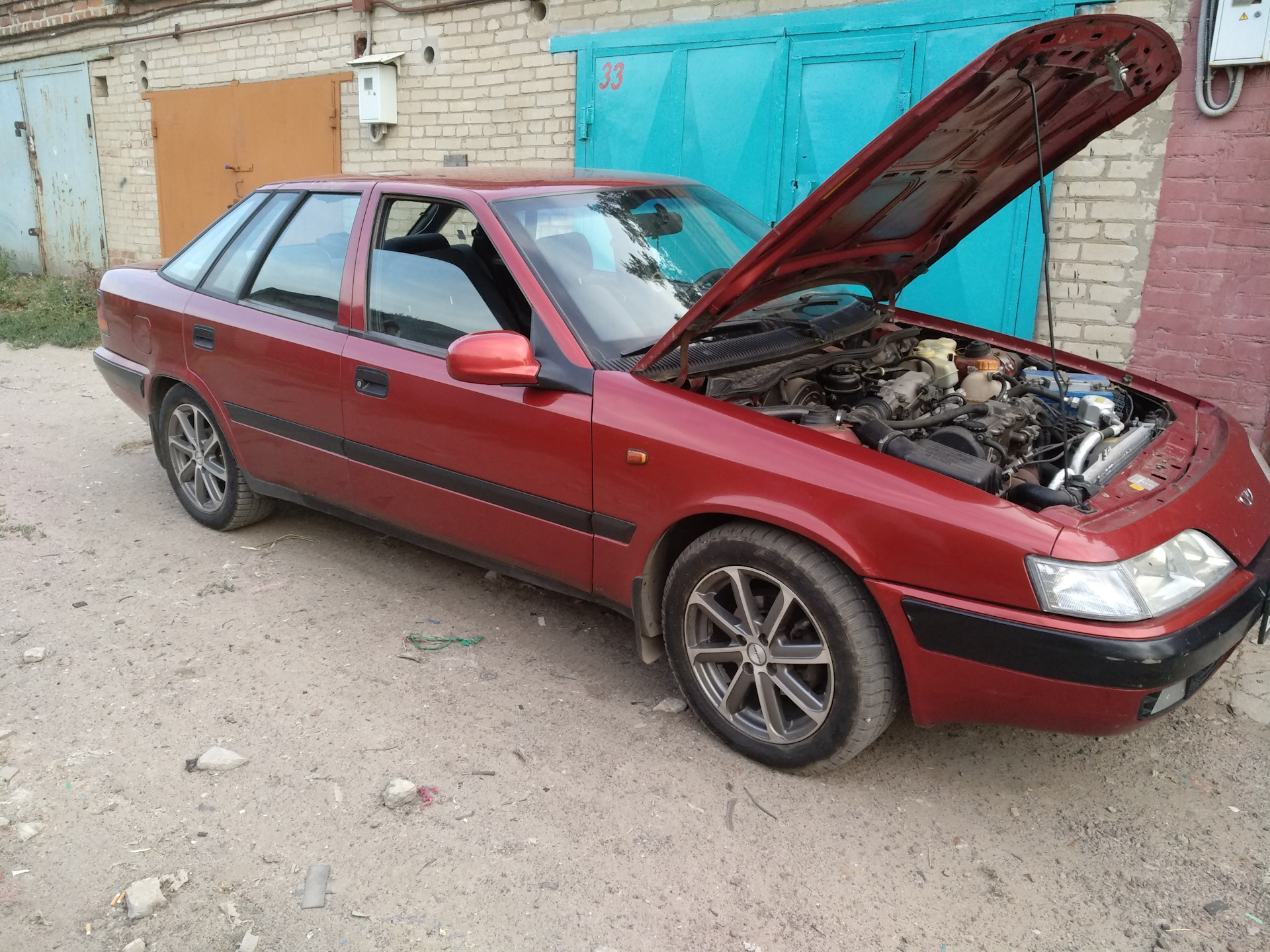 Колеса р16 — Daewoo Espero, 2 л, 1999 года | колёсные диски | DRIVE2