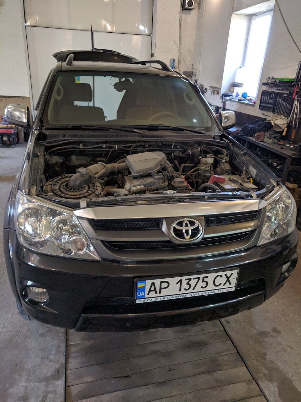 Приводим в порядок — Toyota Fortuner (1G), 2,7 л, 2006 года | своими ...