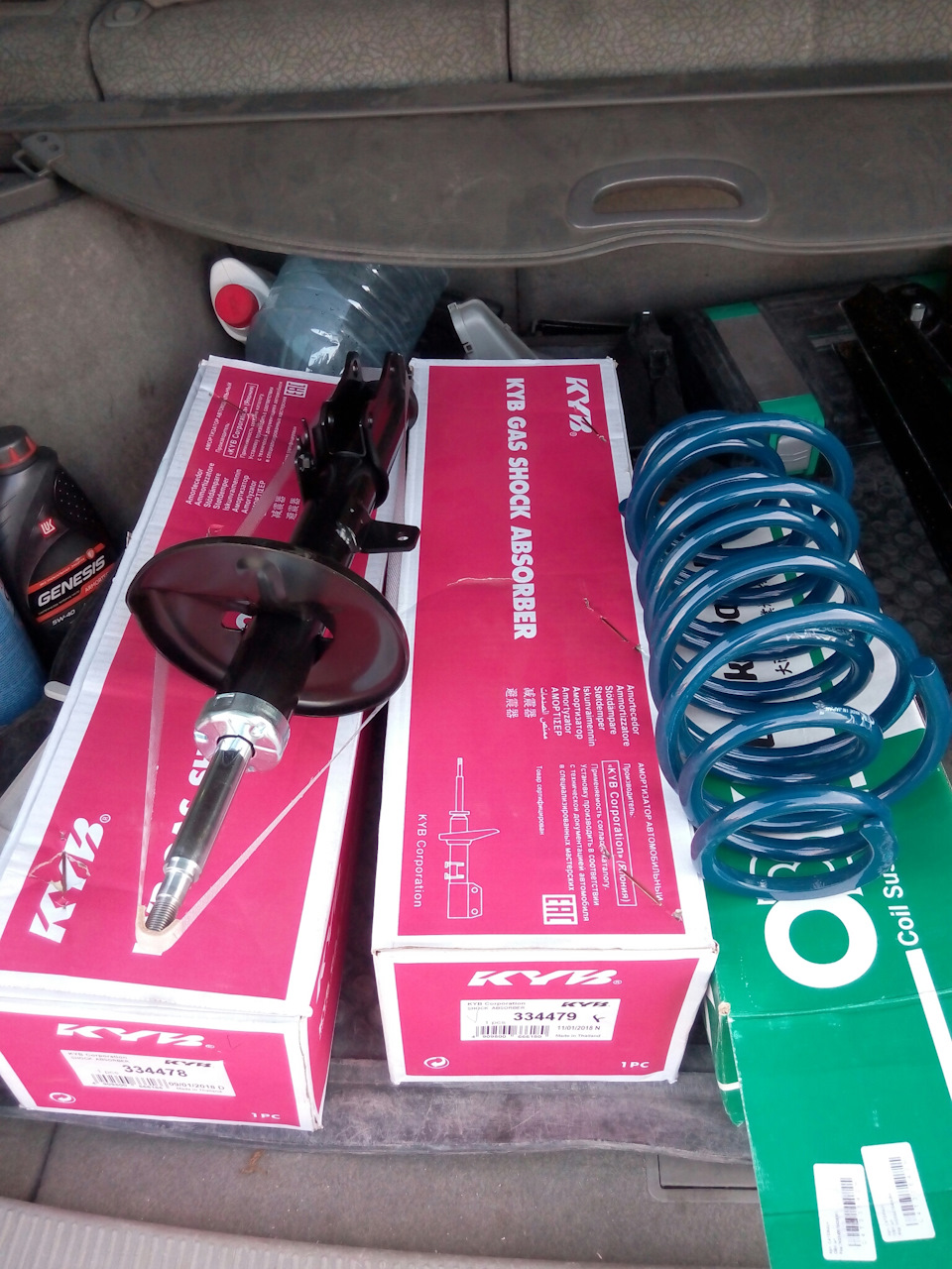 Ребилд задней подвески, ЧАСТЬ 1. — Toyota Mark II Qualis, 2,5 л, 1997 ...