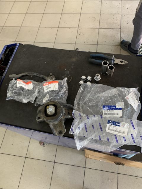 21810A5500 Опорный узел двигателя KIA HYUNDAI | Запчасти на DRIVE2